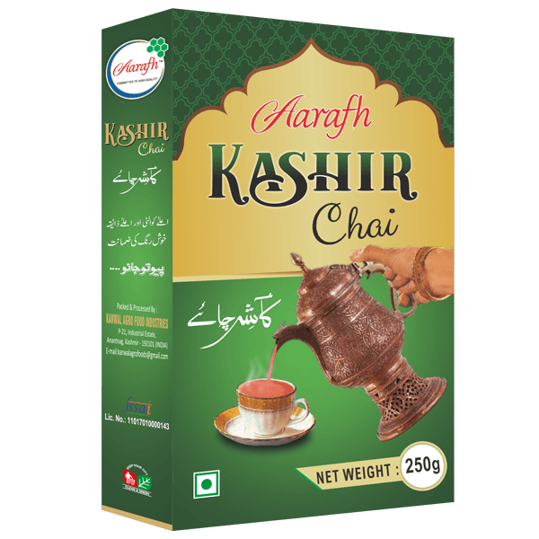 Aarafh Kashir, Kashmiri Namkeen Tea Noon Chai – Hamiast