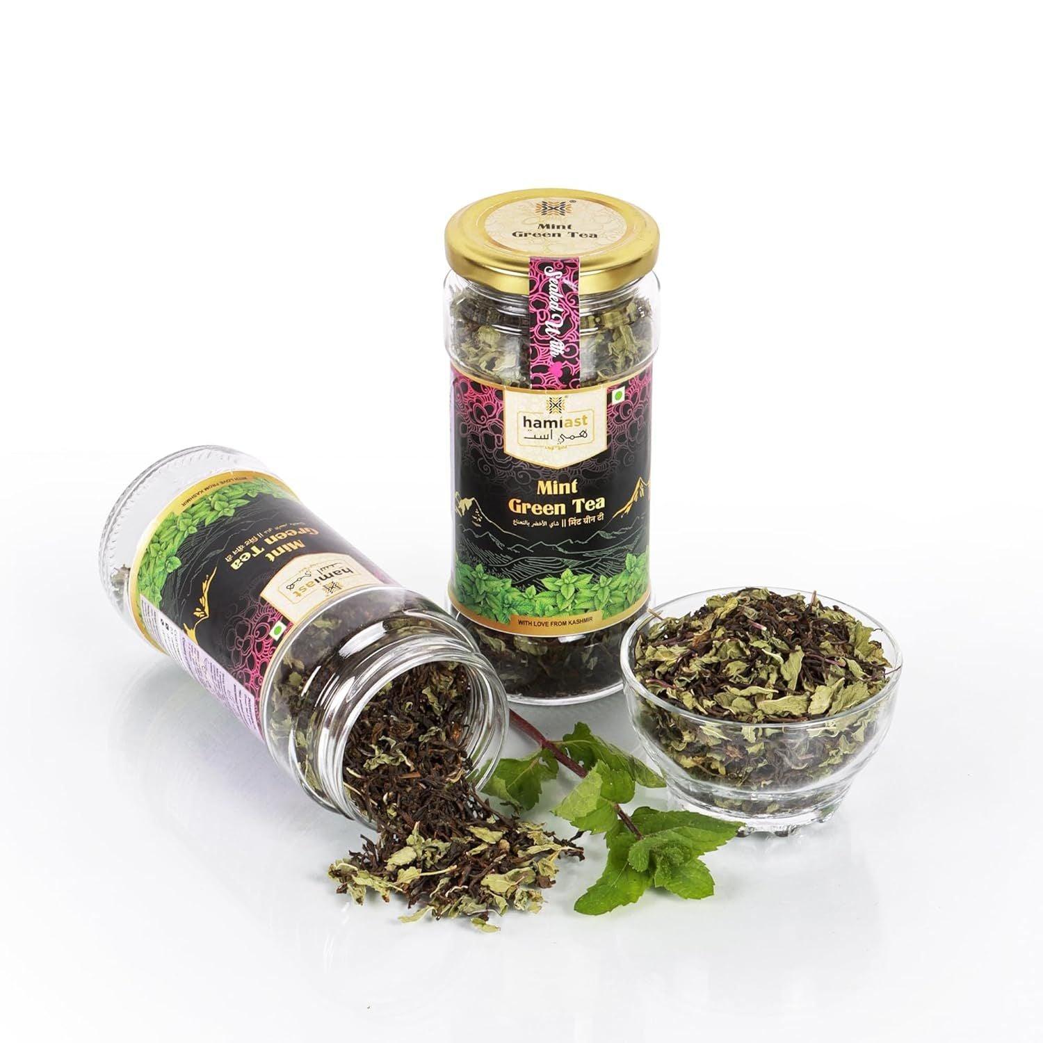 Hamiast Himalayan Mint Green Tea ( Loose Leaf)