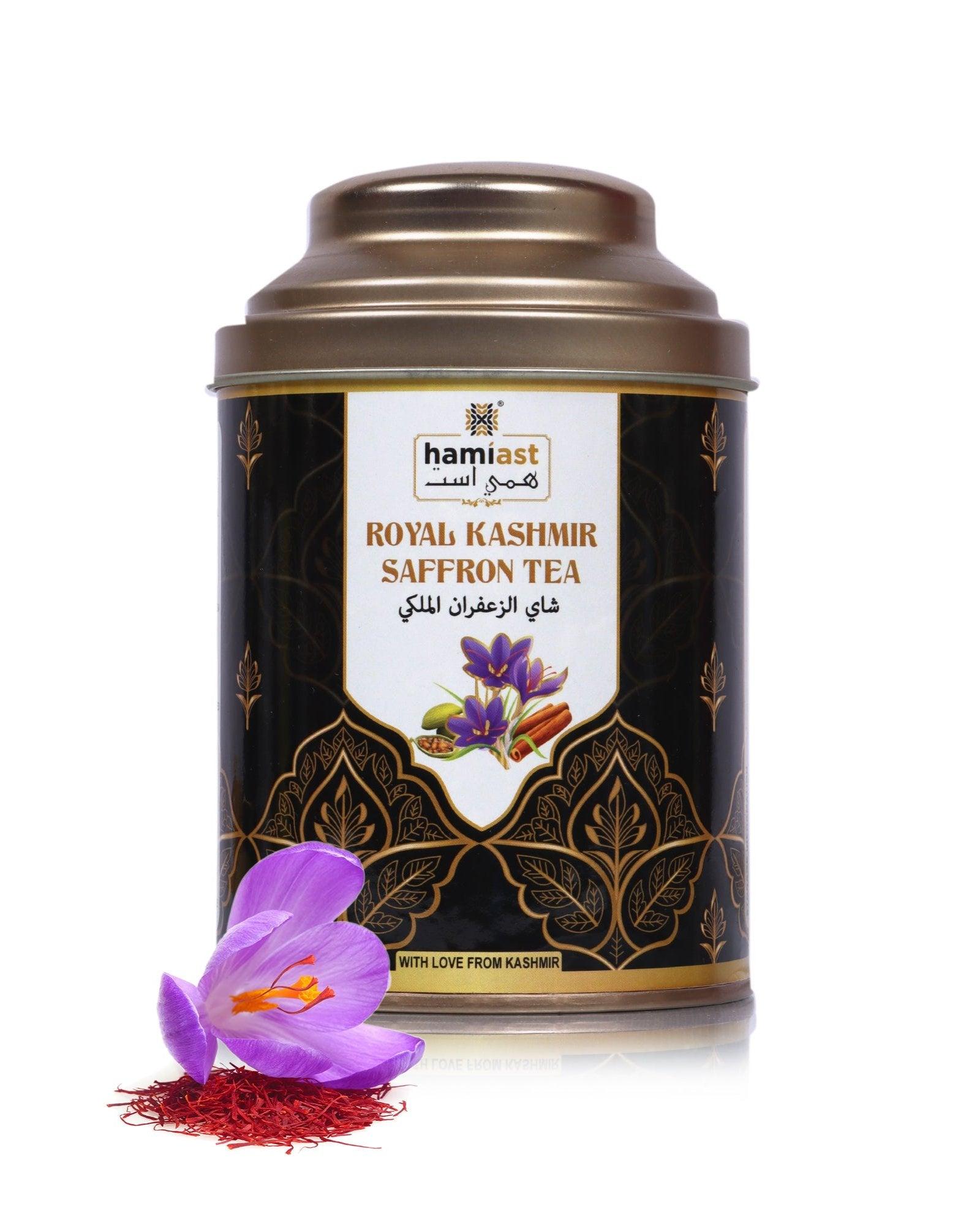 Buy Royal Kashmir Saffron Tea | Luxurious Blend of CTC, Cinnamon ...
